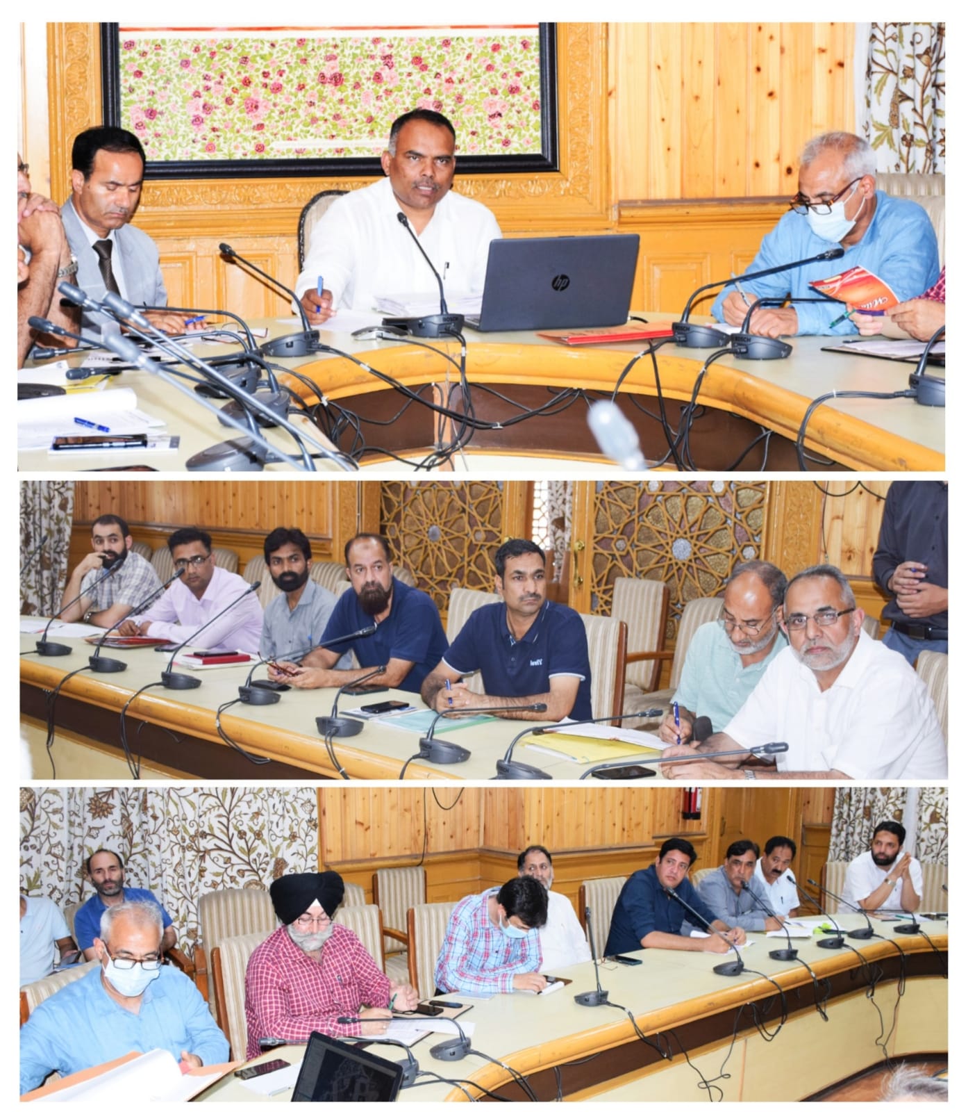 Div Com Kashmir reviews infrastructural development at Shiekh ul Alam ...