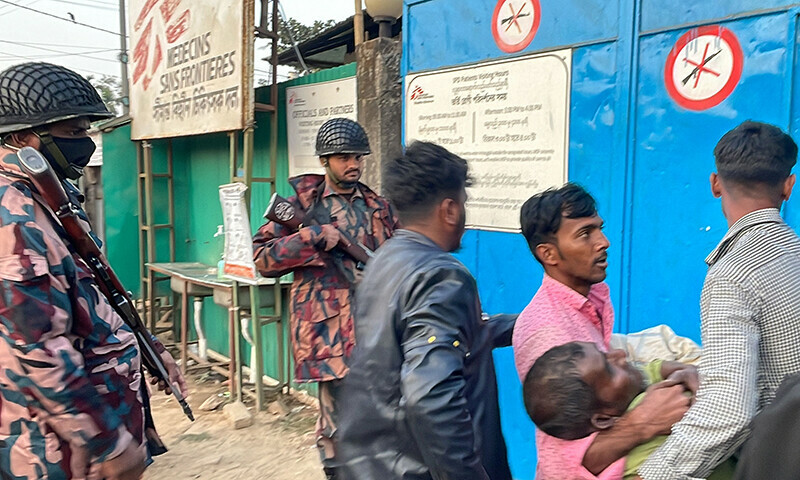 Retreating Myanmar troops enter Bangladesh for ‘self-protection ...