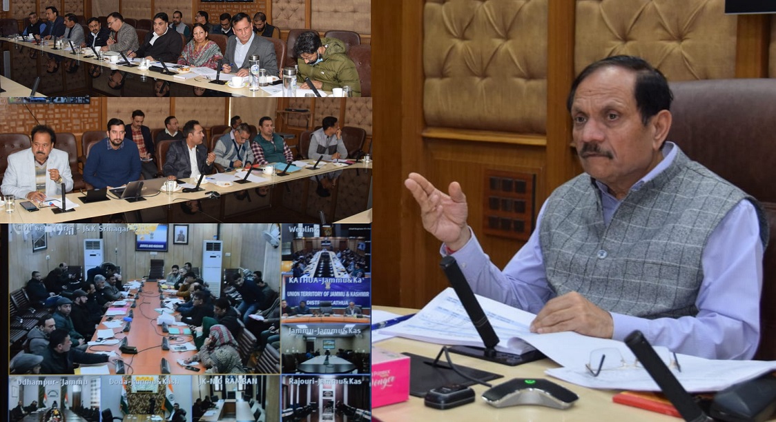 Advisor Bhatnagar reviews physical, financial progress of various ...