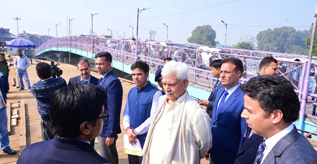 Lt Governor inspects progress of key infrastructure, Smart City ...